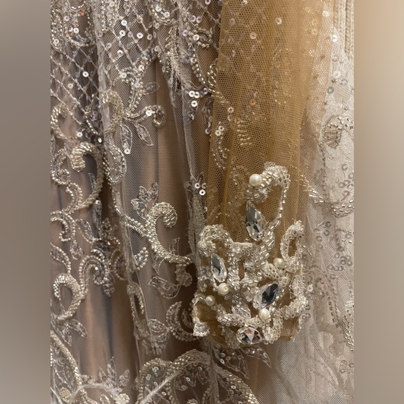 Dresses | Custom Bridal Gown Ostrich Feather Train | Poshmark